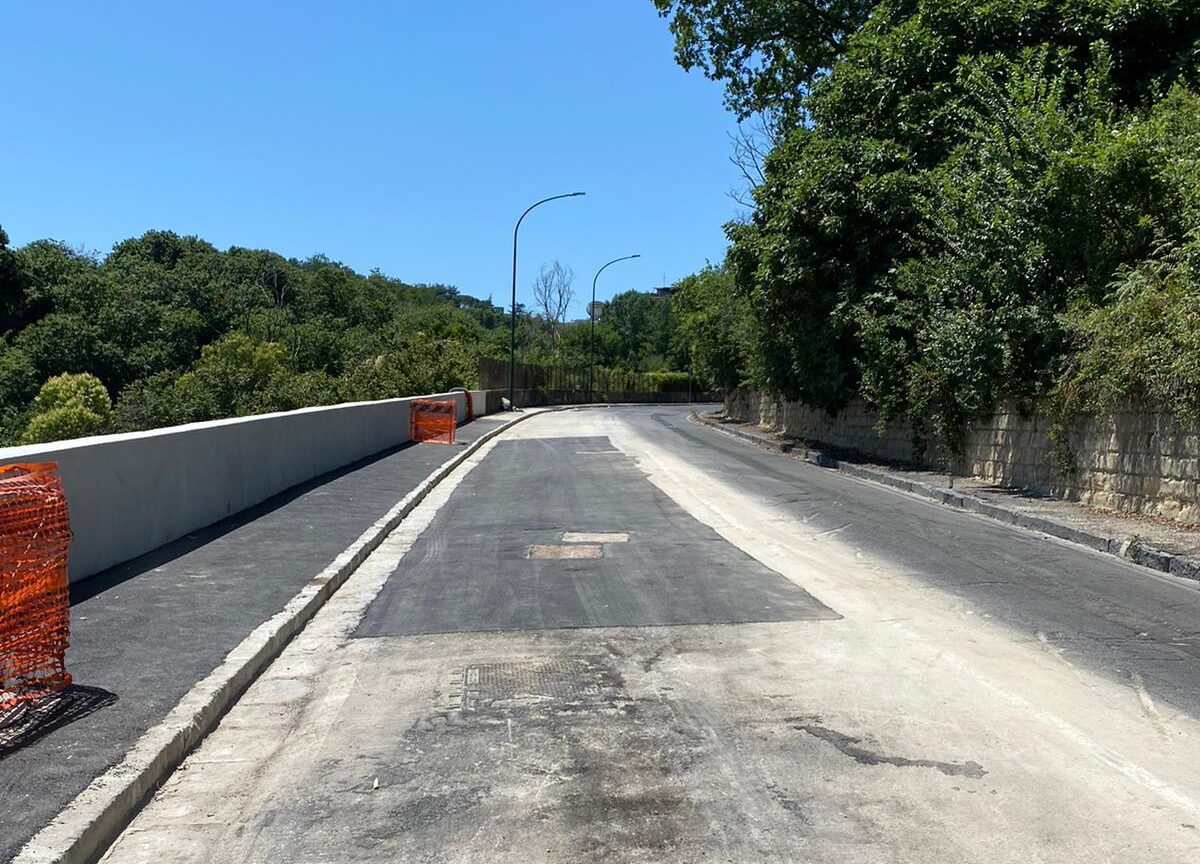 Via Marco Rocco di Torrepadula riapre alla circolazione ordinaria