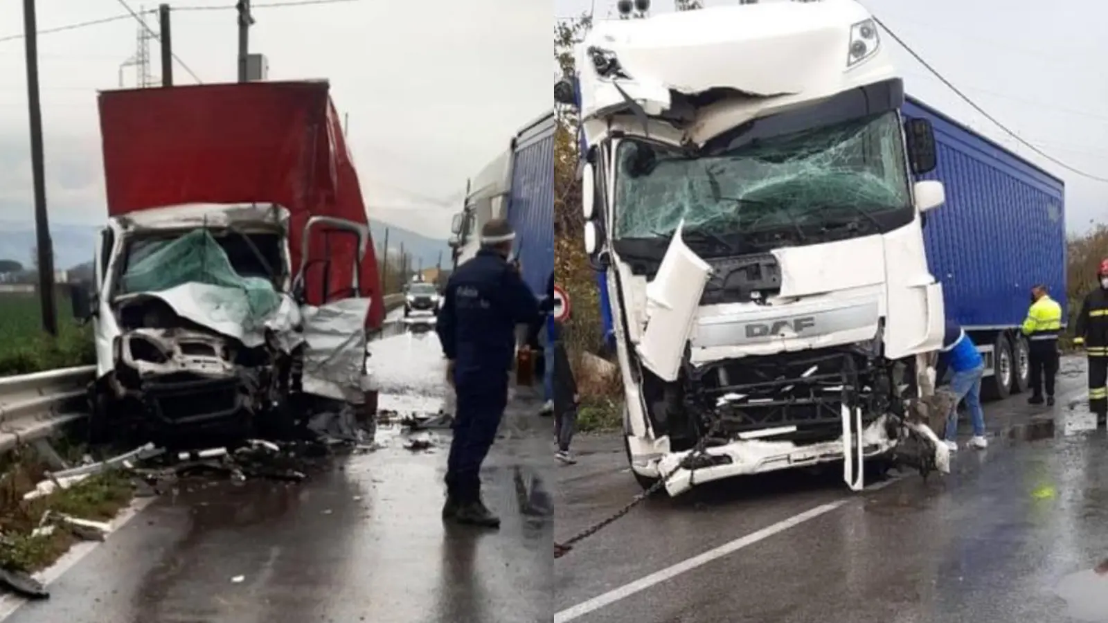 Incidente mortale ad Acerra, scontro fra camion: un morto - Napoli ZON Incidente mortale ad Acerra, scontro fra camion: un morto - Napoli ZON
