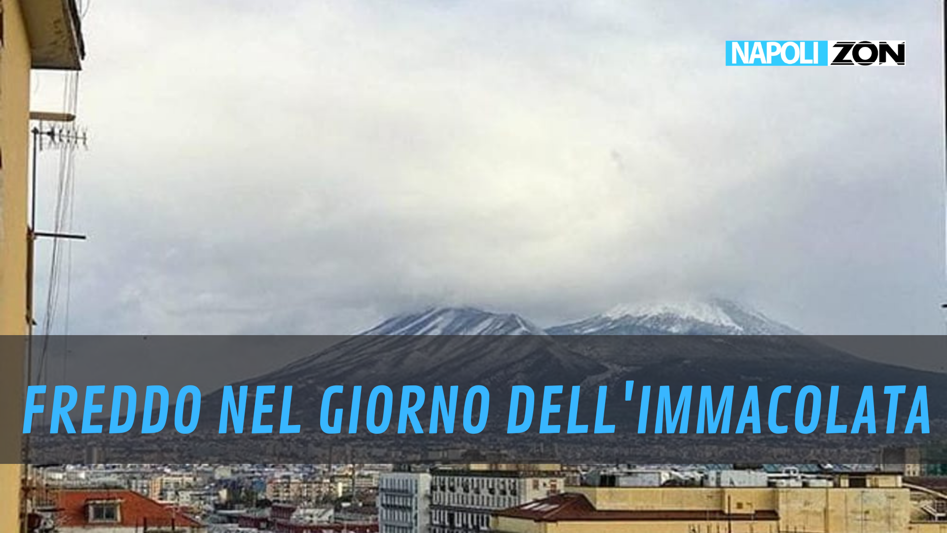 Napoli, vento e freddo nel giorno dell'Immacolata - Napoli ZON