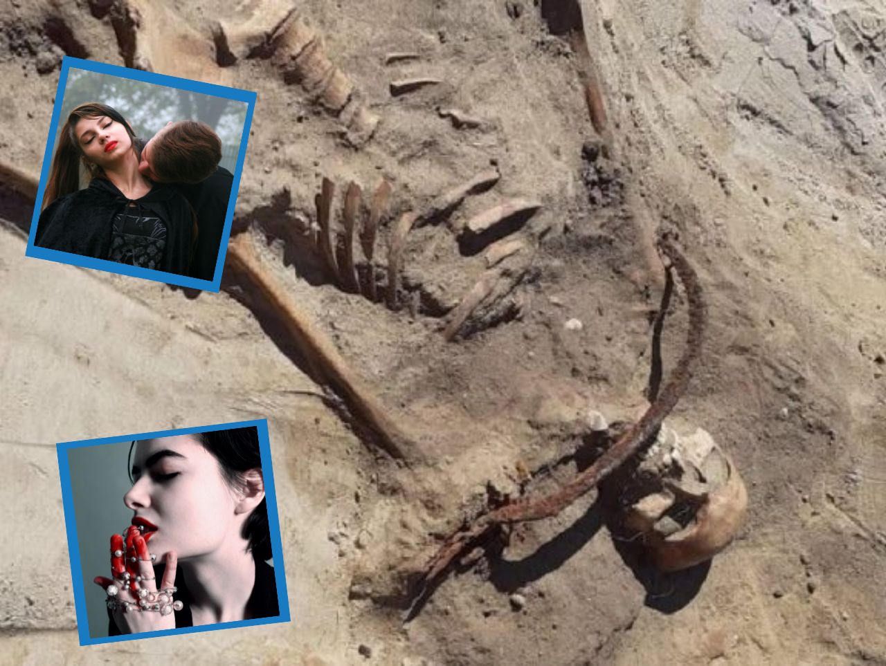 Scheletro donna vampiro Polonia: una scoperta inquietante - Napoli ZON