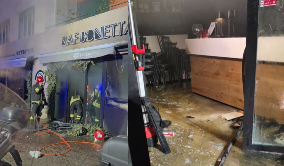 Incendio al Vomero: in fiamme una pizzeria - Napoli ZON